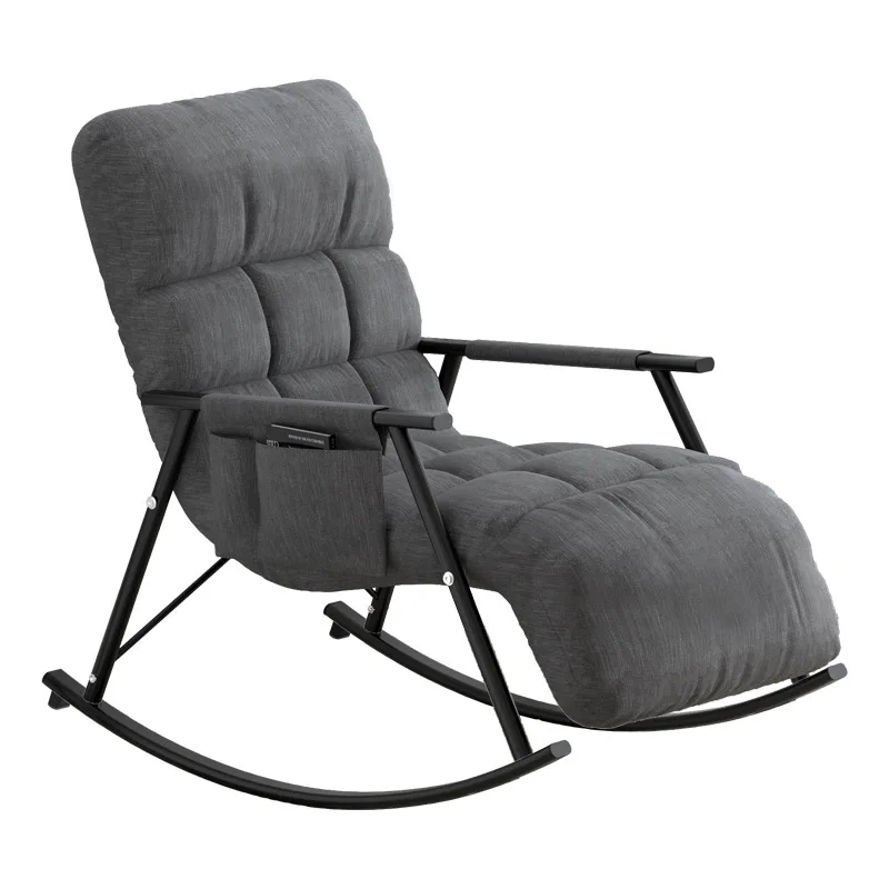 Customized adjustable lazy rocking chair balcony rocking chair lazy ...