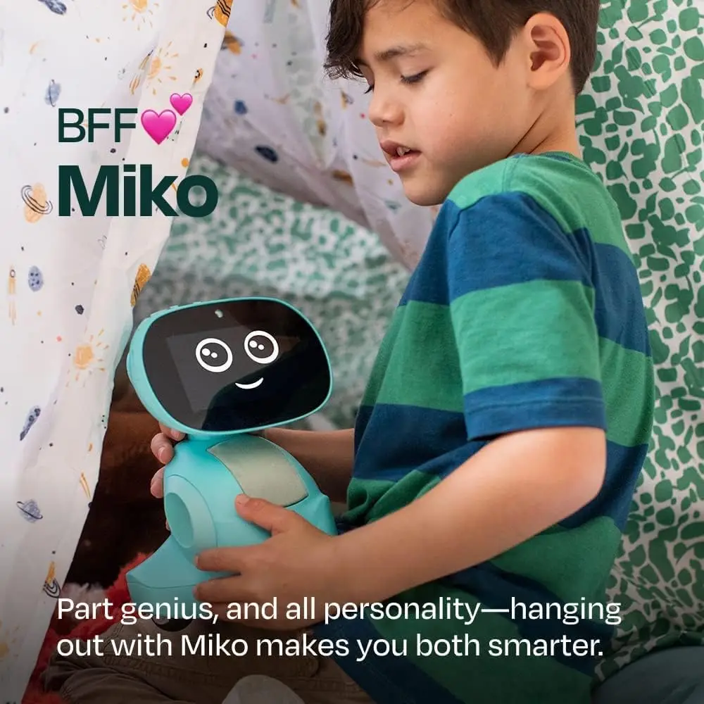 Red Miko 3 Robot - Ai-Powered Virtual Pet for Kids