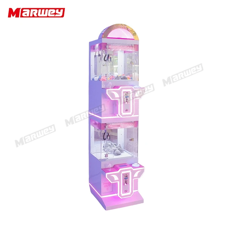 One-Stop Grabbing Boutique Vending Machine Indoor Doll Park 2 Layers ...