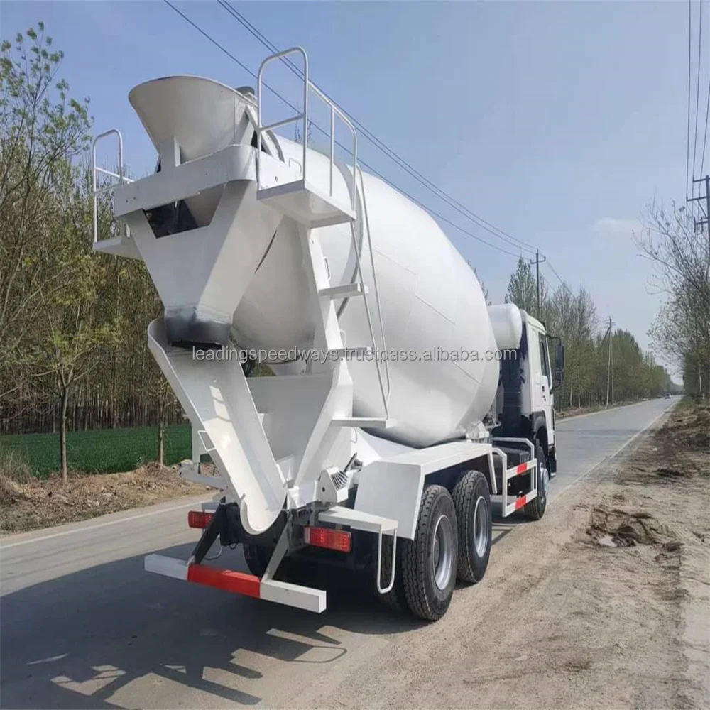 Used Howo 6x4 Mixer Truck For Concrete Transportation And Mixing Concrete Mixer Truck China ...