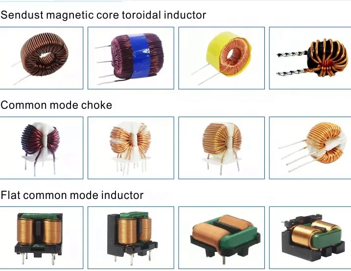 Iron Core Inductor Toroidal Choke Coil 10uh 22uh 33uh 100uh Toroidal ...