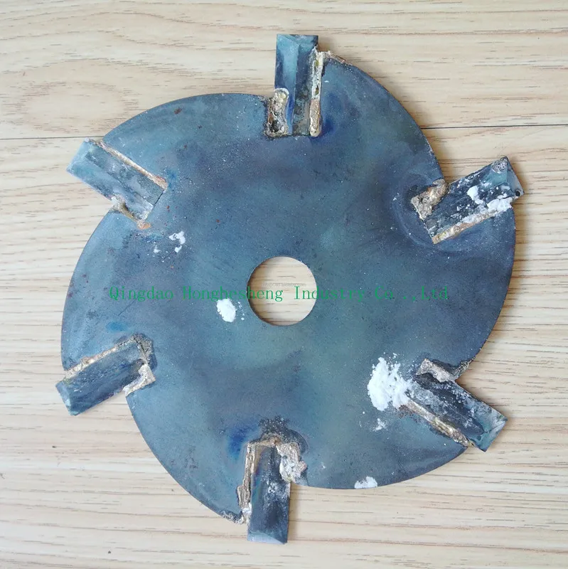 Polishing Machine Round Cutting Blade for Waste Tyre Sidewall - HONGHESHENG
