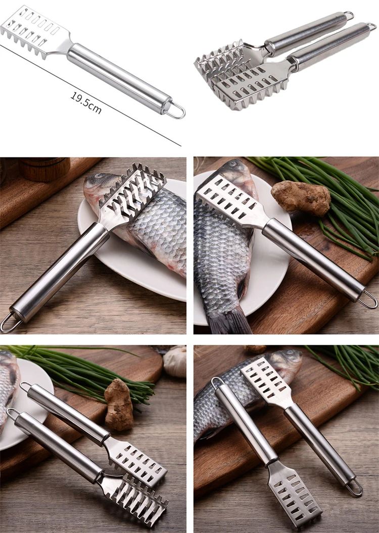 Household Kitchen Fish Scale Manual Scraper Fish Scale Artifact ...