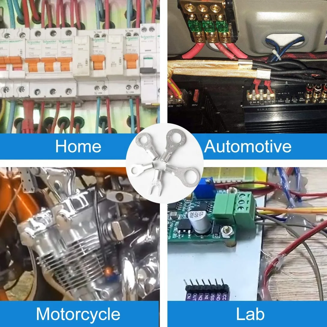 Terminales De Anillo De Cobre De Crimpado No Aislado Tipo Rnb De Cobre ...