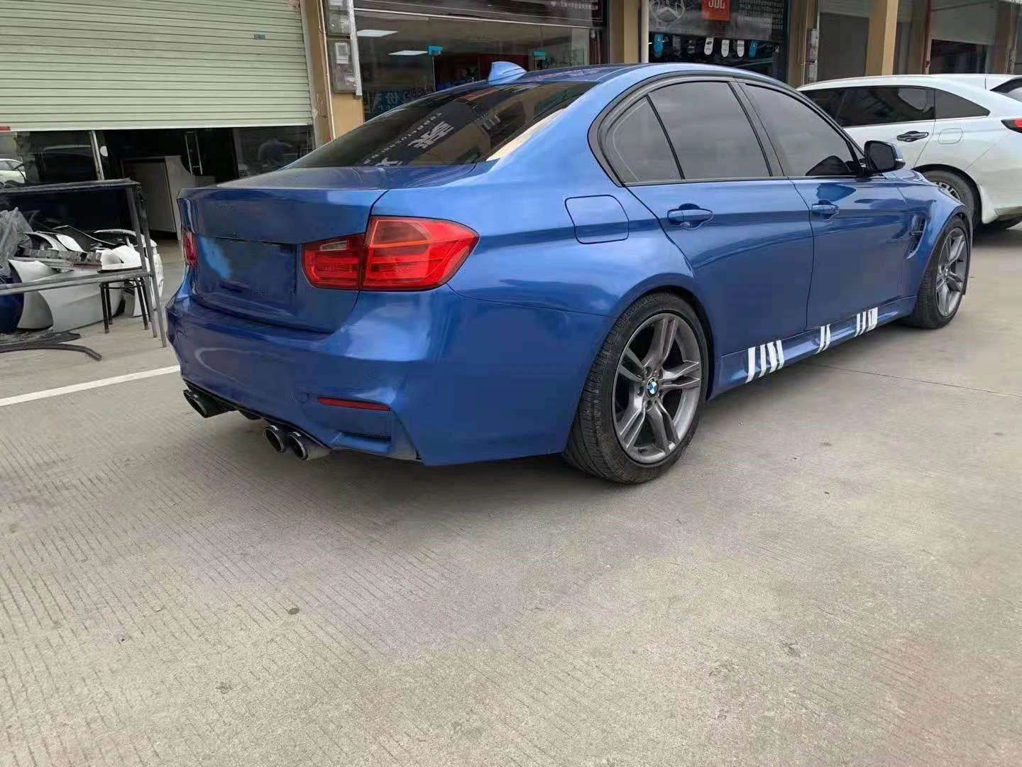 For F30 Pp Plastic F82 M4 Front Bumper Side Skirts Rear Bumper ...
