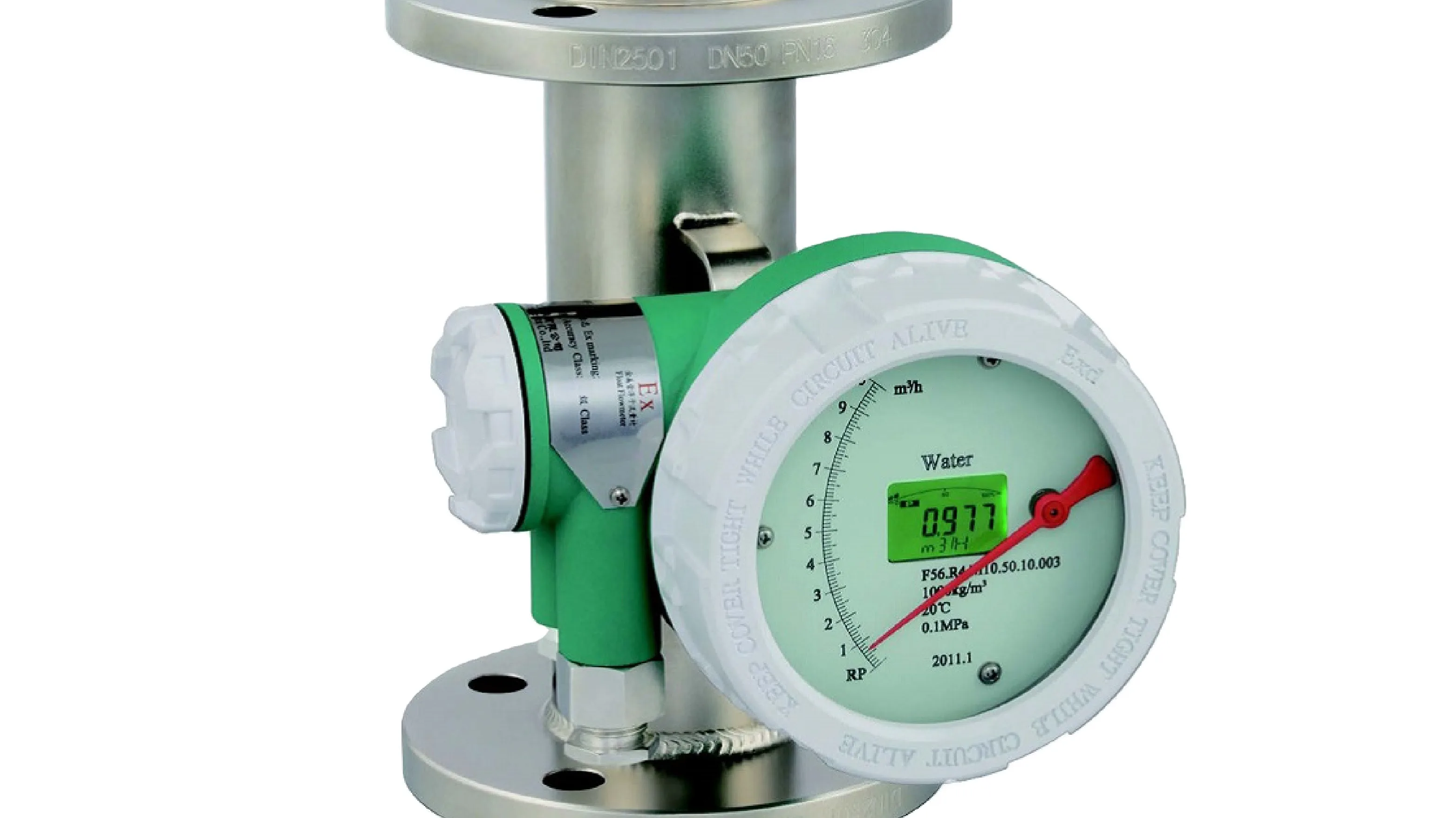 Metal Tube Variable Area Flowmeters Flow Meter Liquid Vapor Gas Magnetic Coupling Rotameter ...