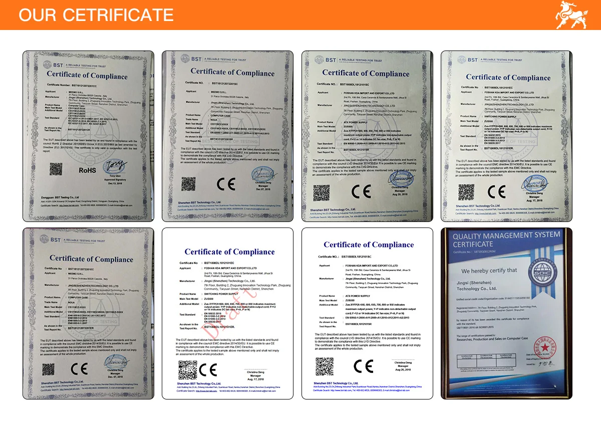 Full Tower Seaview Gaming Case Spcc0.9mm Thickness Vga 390mm Mesh And ...