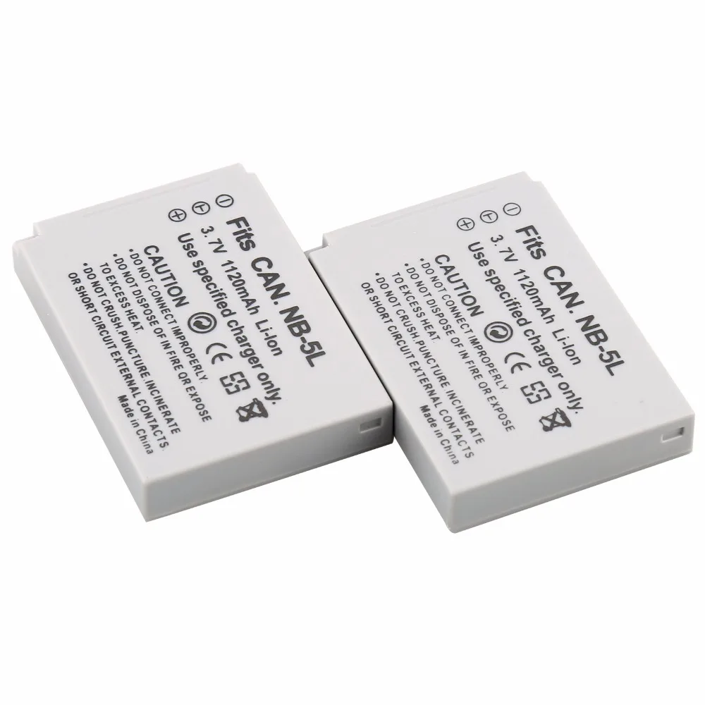 Nb-5l Nb5l Nb 5l Battery For Powershot S100 S110 Sd790is Sd850is ...