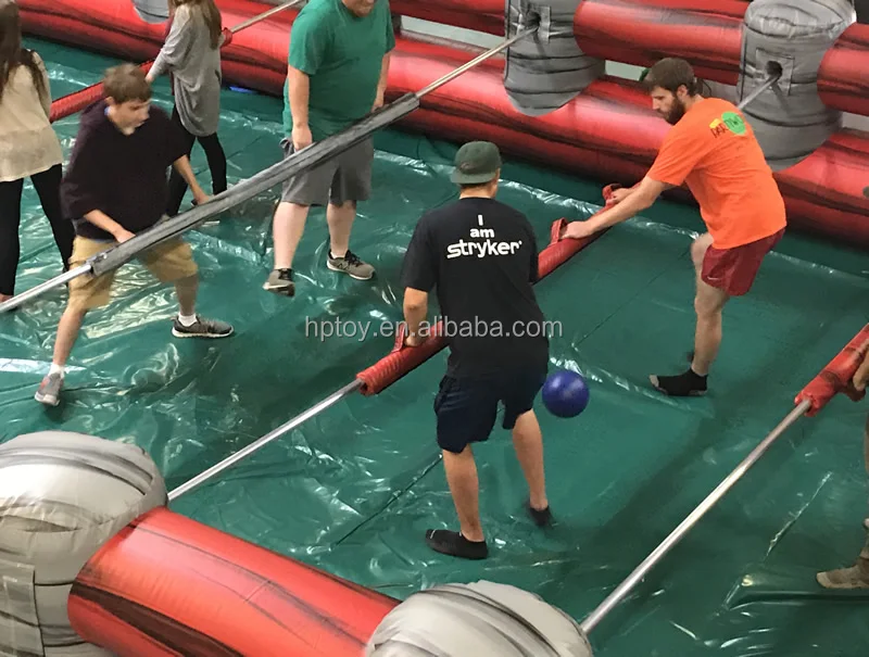 Inflatable Human Foosball Game - Giant Interactive Arena