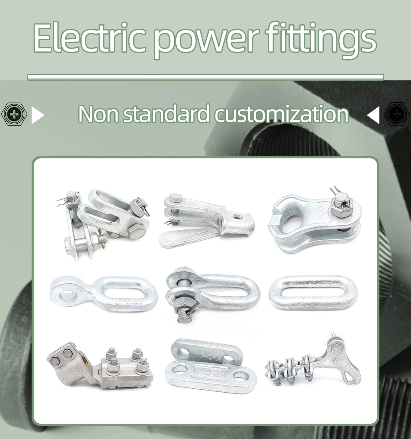 Cable Conductor Parallel Groove Clamp Manufacturer Apg Series Aluminum ...