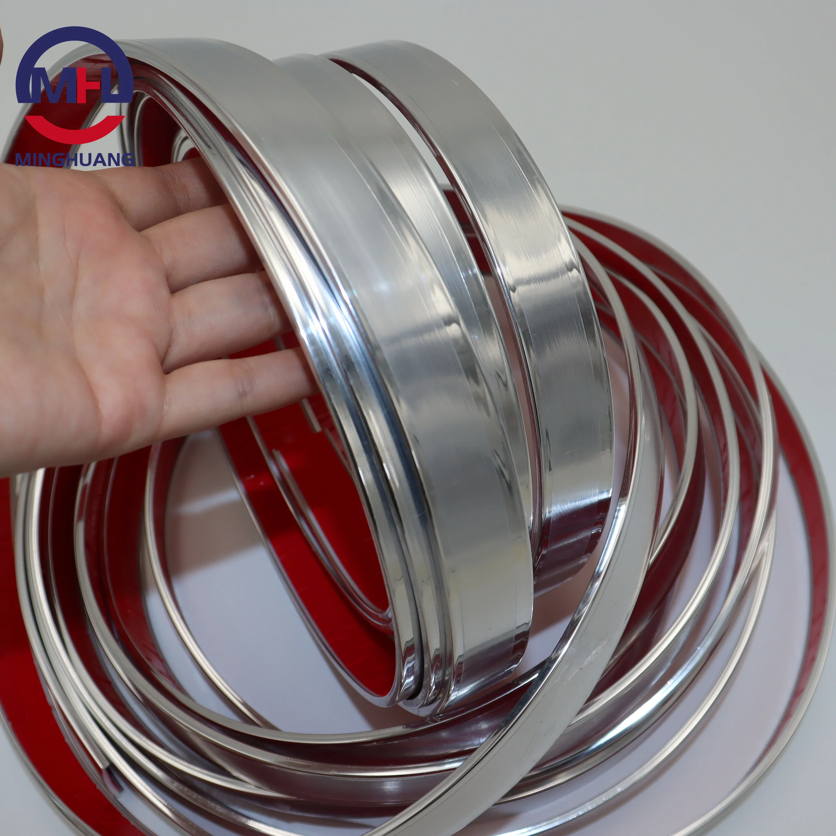 Self Adhesive Flexible Pvc Edge Banding Strip Sealing Tape For ...