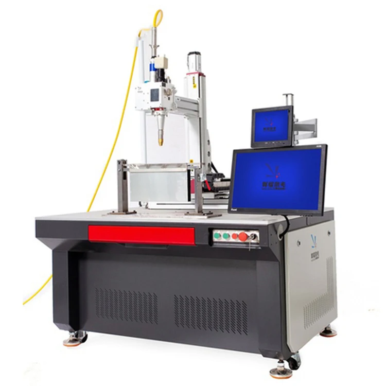 Prismatic Cell Aluminum Busbar Spot Laser Welding Machine For Battery ...