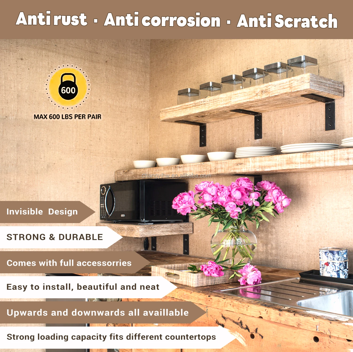 Heavy Duty Stainless Steel Right Angle L Brackets For Home Shelves heavy-duty-stainless-steel-right-angle-l-brackets-for-home-shelves