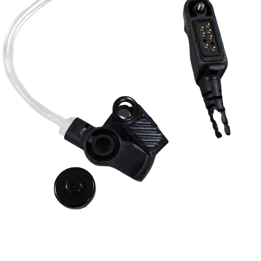 PTT MIC Earpiece Walkie Talkie Headset Earphone EAR HOOK for AP510 ...