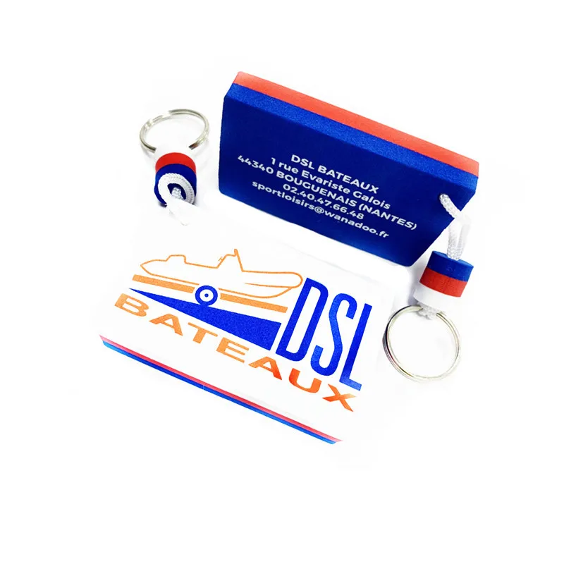 Custom 3d Cute Anime Car Eva Foam Nfl Keychains Floating Key Chain For ...