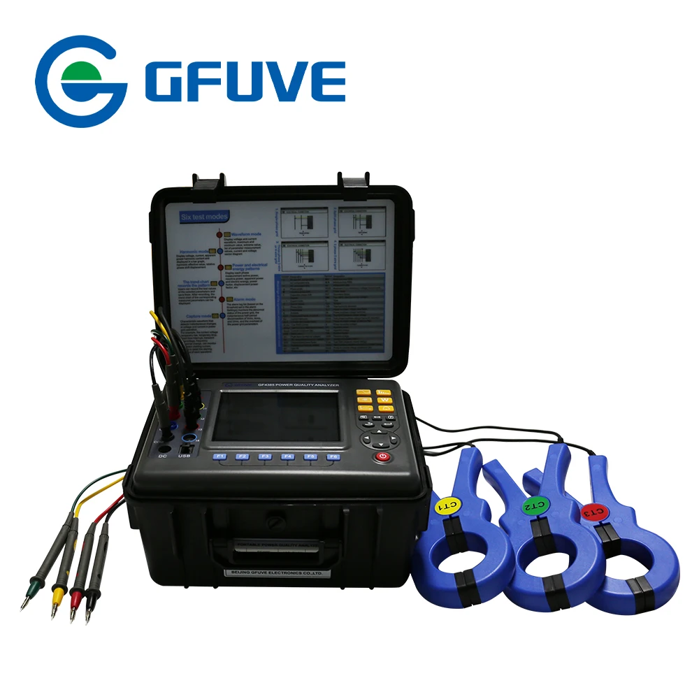 GFUVE GF4385 Portable Three Phase Power Quality Analyzer