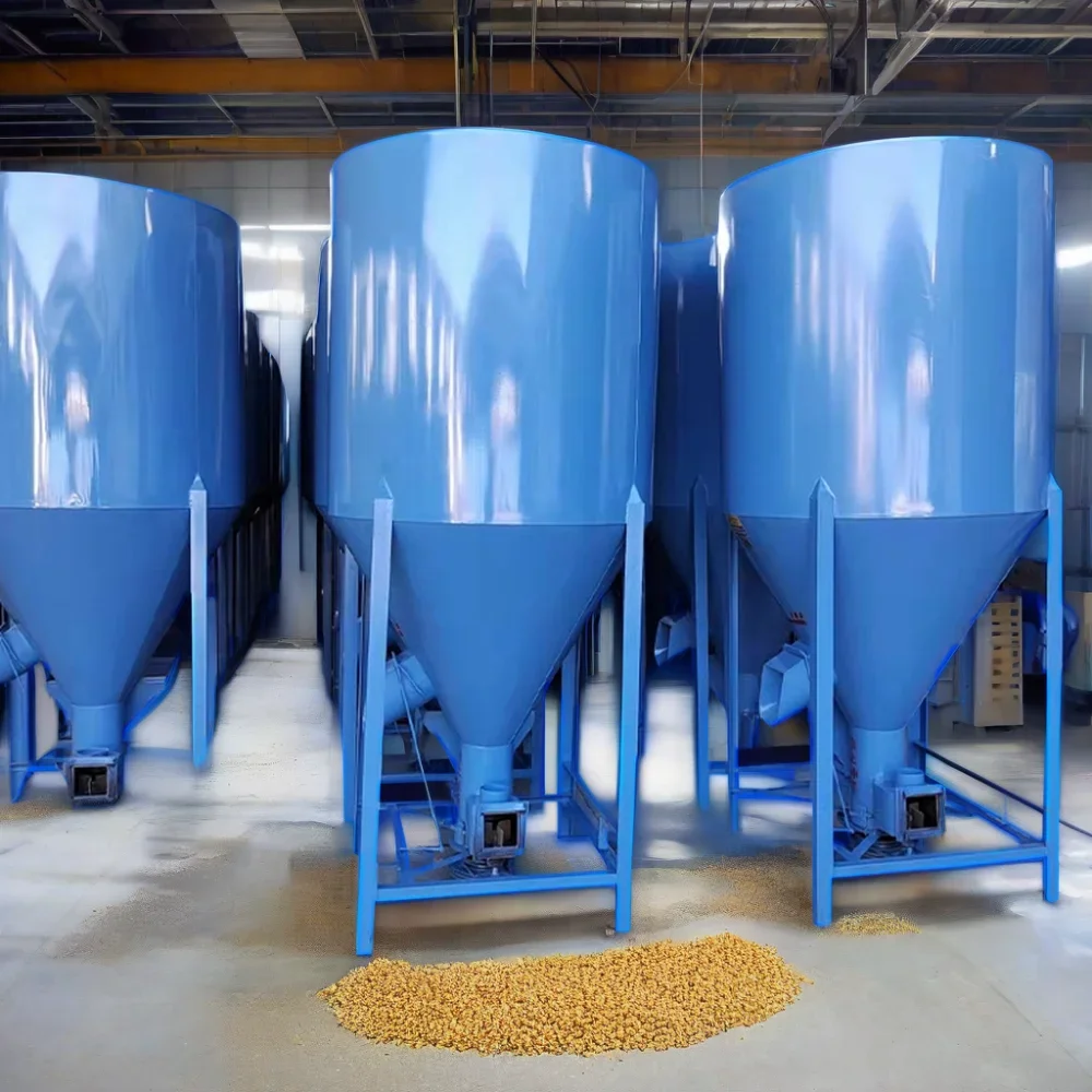 High-capacity Feed Mixers Made of Durable Industrial Materials