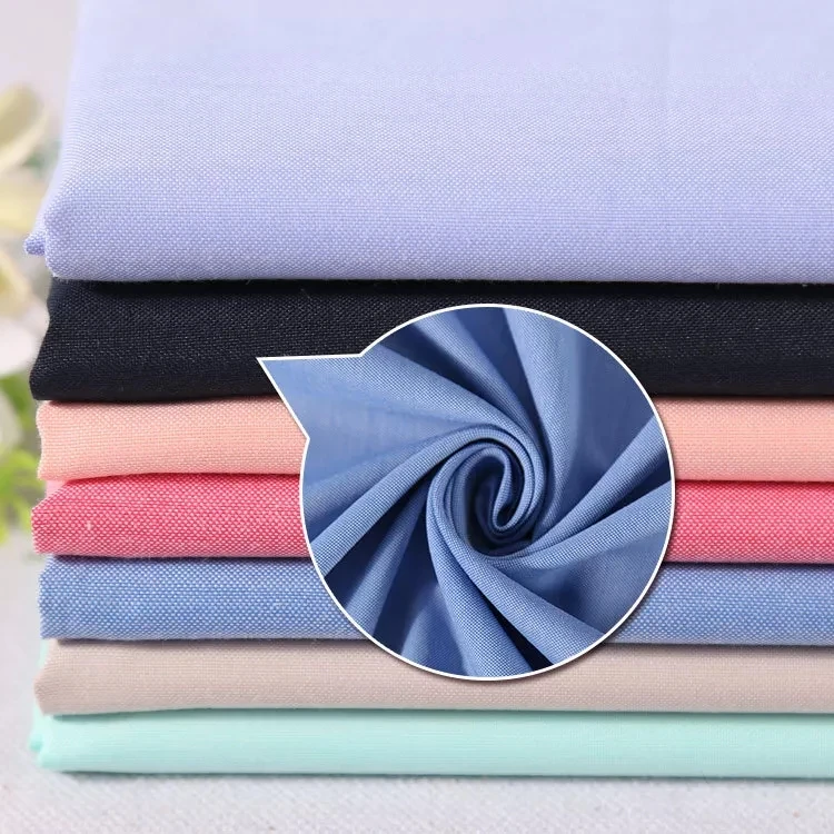100% Cotton Oxford Cloth Fabric for Shirts - Yarn Dyed