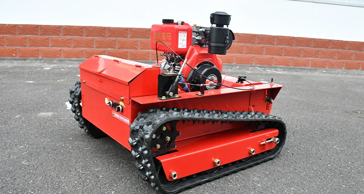 Cheap 800mm Flail Remote Control Lawn Mower Hammer Mower Diesel ...