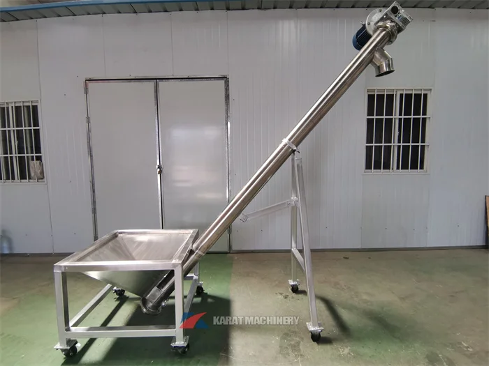 Wheat Starch Screw Conveyor - Automatic Flour Hopper Feeder