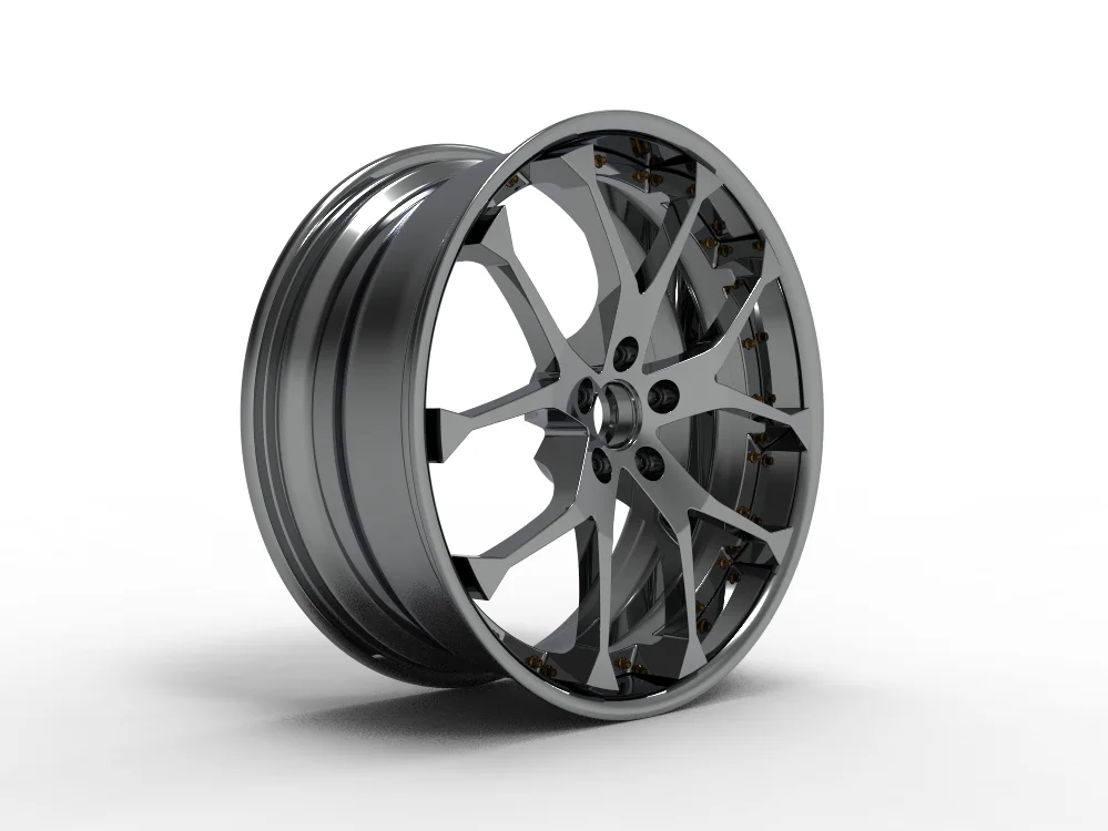 Customized Aluminum Alloy Wheel Rims 19x8.5 Forged Wheels 5x114.3 19 21 ...