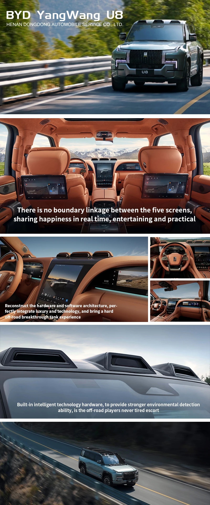 Factory Price 2024 Hybrid Electric Car Yangwang U8 New Energy Vehicles Byd Yangwnag U8 U9 In ...