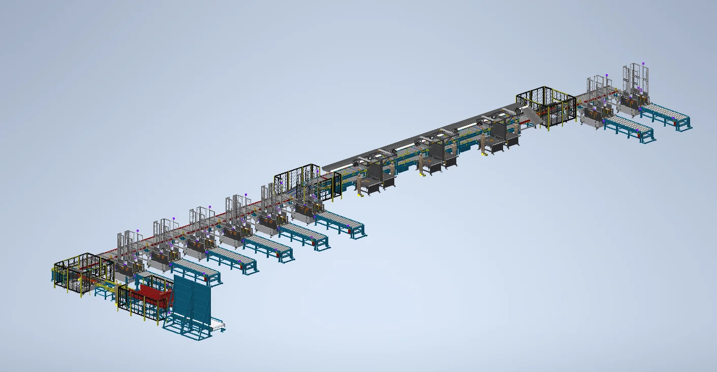 SF5000 Pallet Sorting Line - Efficient & Quality Solutions