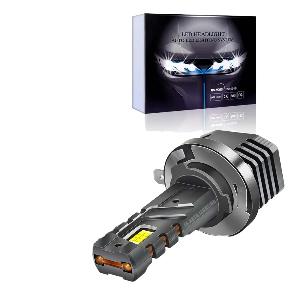 JG H11B H9B Auto LED Headlight 120W 28000lm Super Canbus 6000K White ...