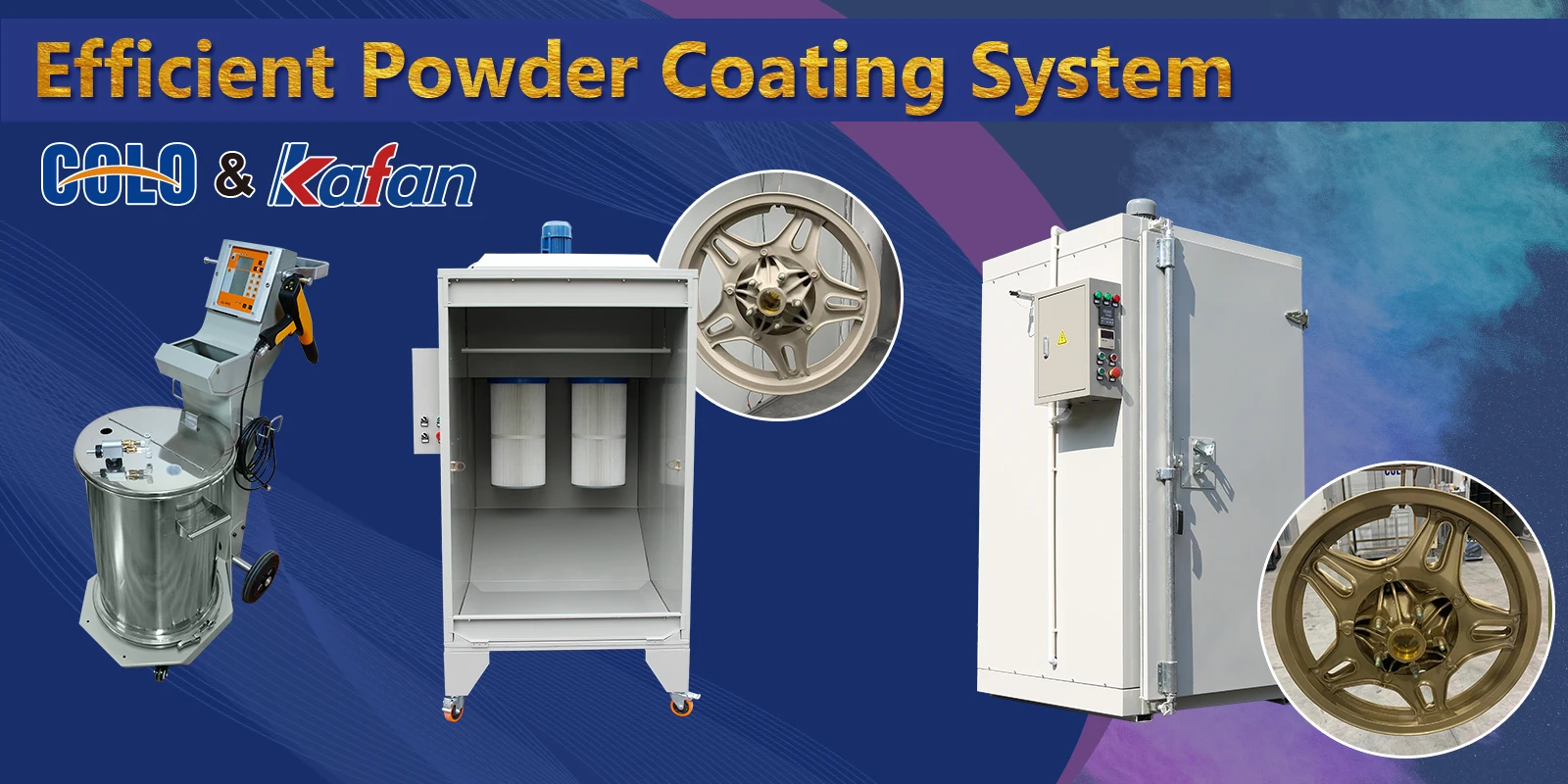 Small Powder Coating Package Set Electrostatic Powder Coating System ...