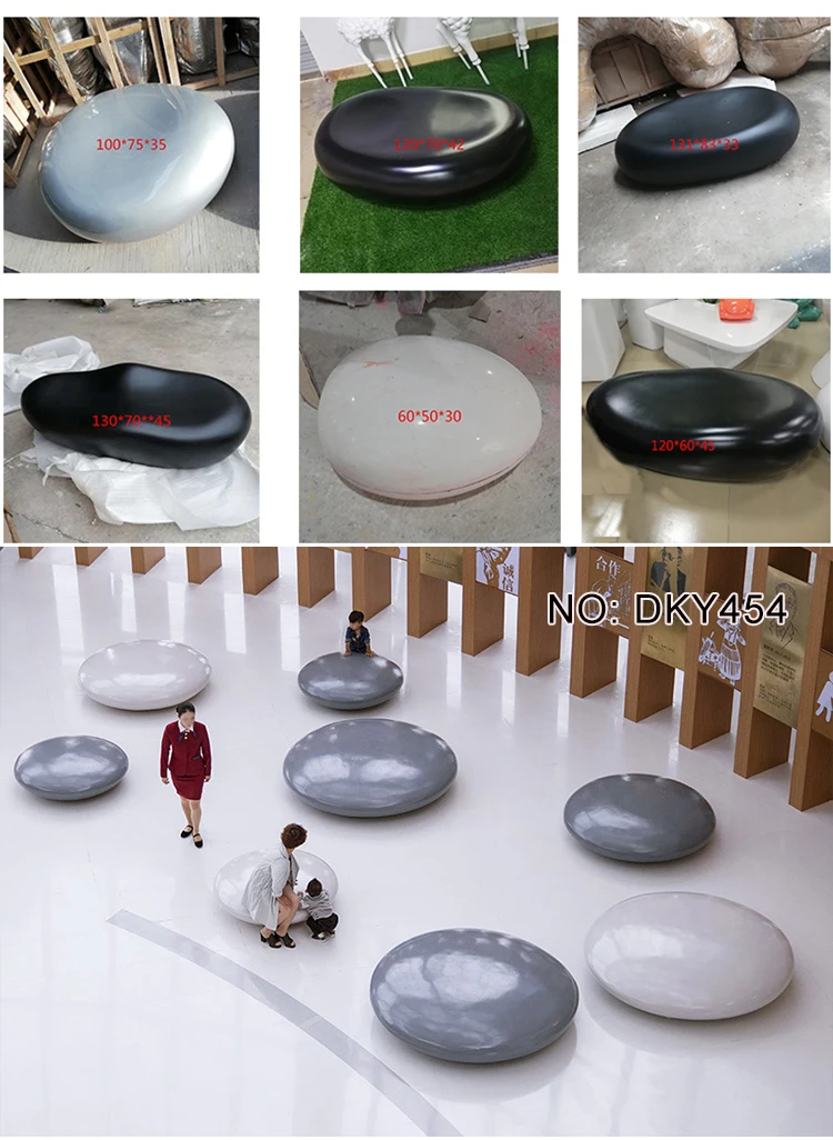 Y454 Cobblestone Stool Special Chair Modern Furniture Garden Outdoor ...