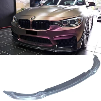 Car Bumpers The Modified Carbon Fiber Body Kit V-shaped Front Lip Is ...