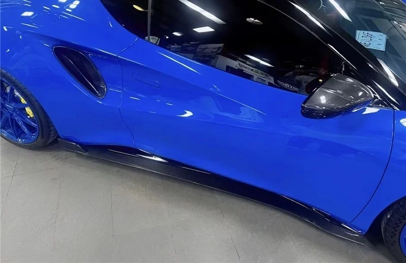 Carbon Fiber Body Kit For Lotus Emira Front Lip Diffuser Spoiler Hood ...