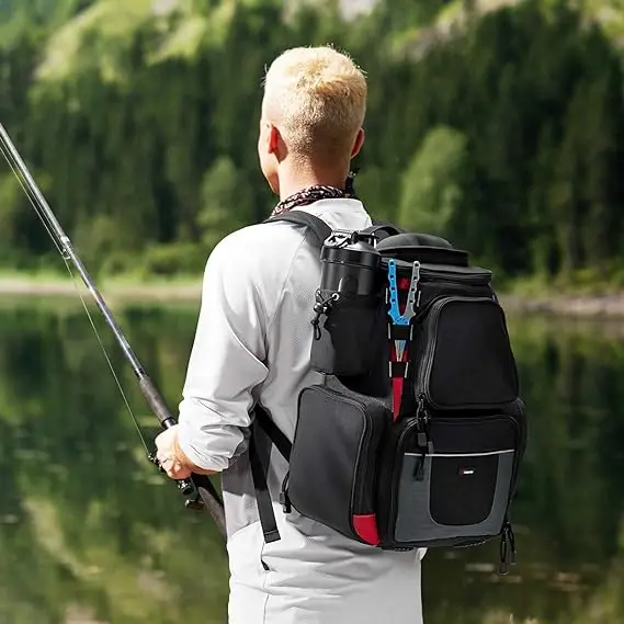 Fishing Tackle Backpack - Durable and Waterproof Storage