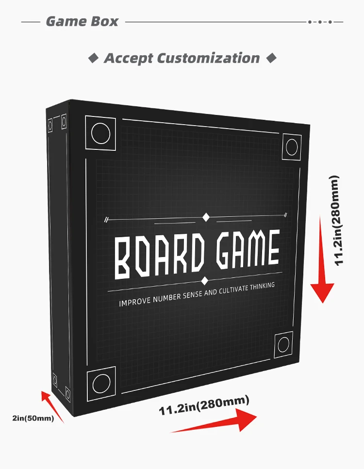 Custom Board Game Boxes - Design Your Dream Infographic