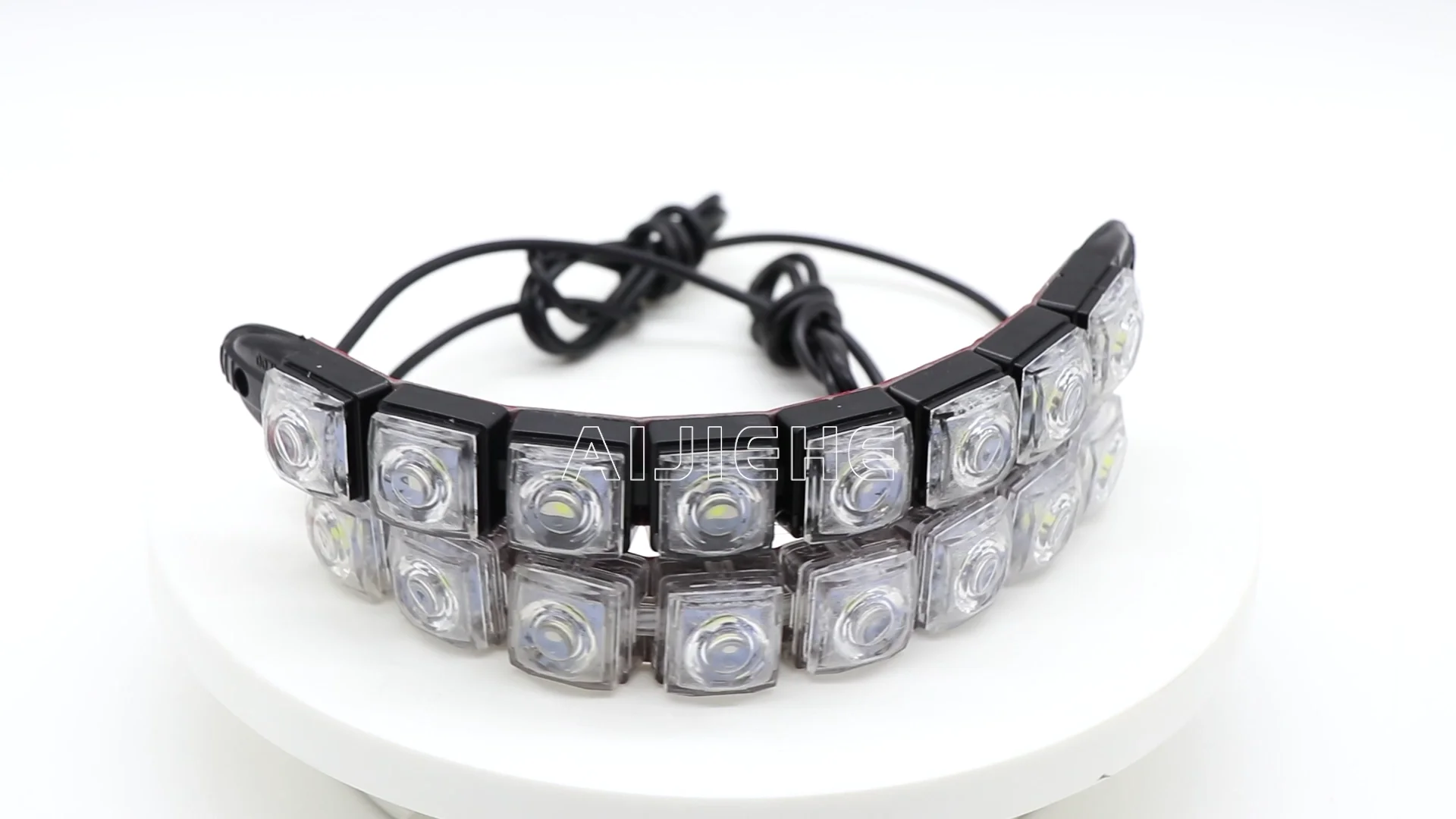Flexible Car Led Strip Light 2 Pcs 17.7in Led Headlight Strip Tube ...