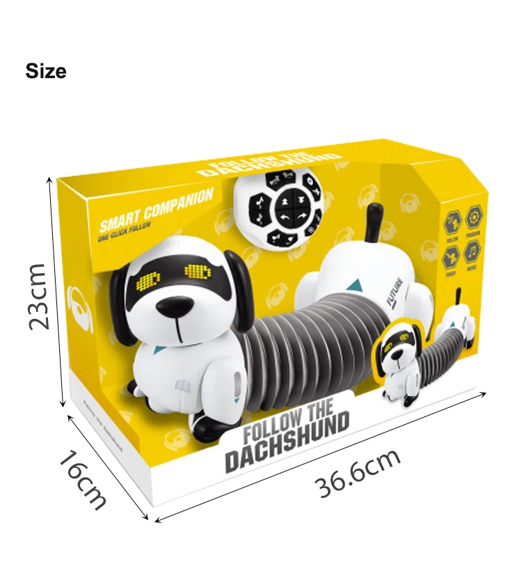 Intelligent Electronic Robot Dog - Fun & Learning for Kids