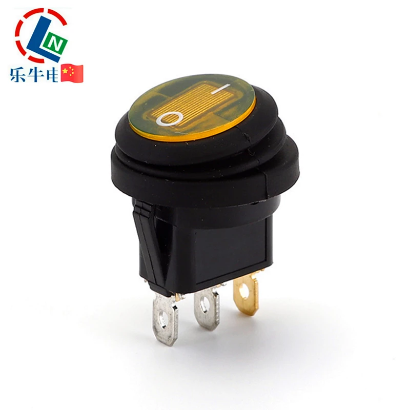 IP67 Waterproof Switch 20A 12V DC with LED - Reliable Control