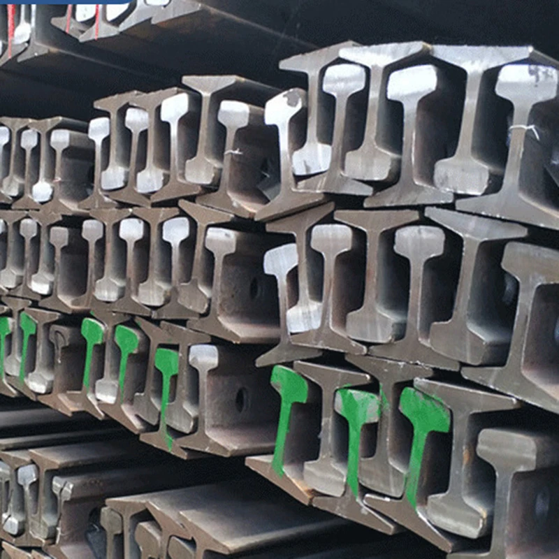 Factory Price Light Rail Gb Q235 55q Crane Steel Rail / Railroad Steel ...