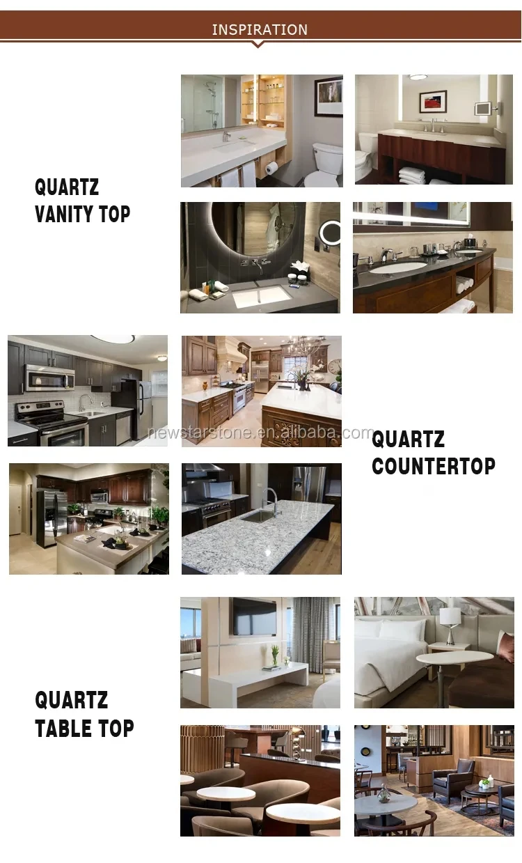 Newstar Artificial Quartz Calacatta Gold Marble Slab Kitchen ...