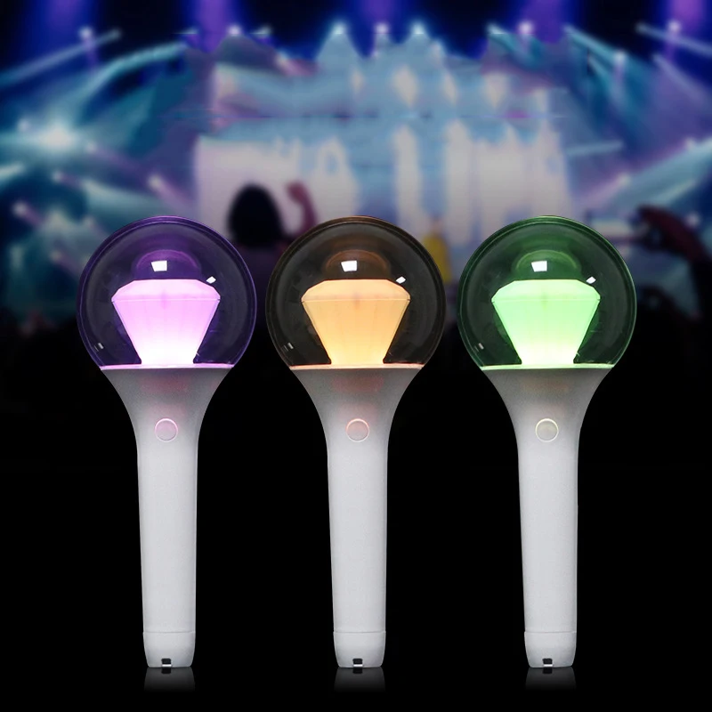 Custom OEM 3D Logo Acrylic Kpop Light Stick for Events