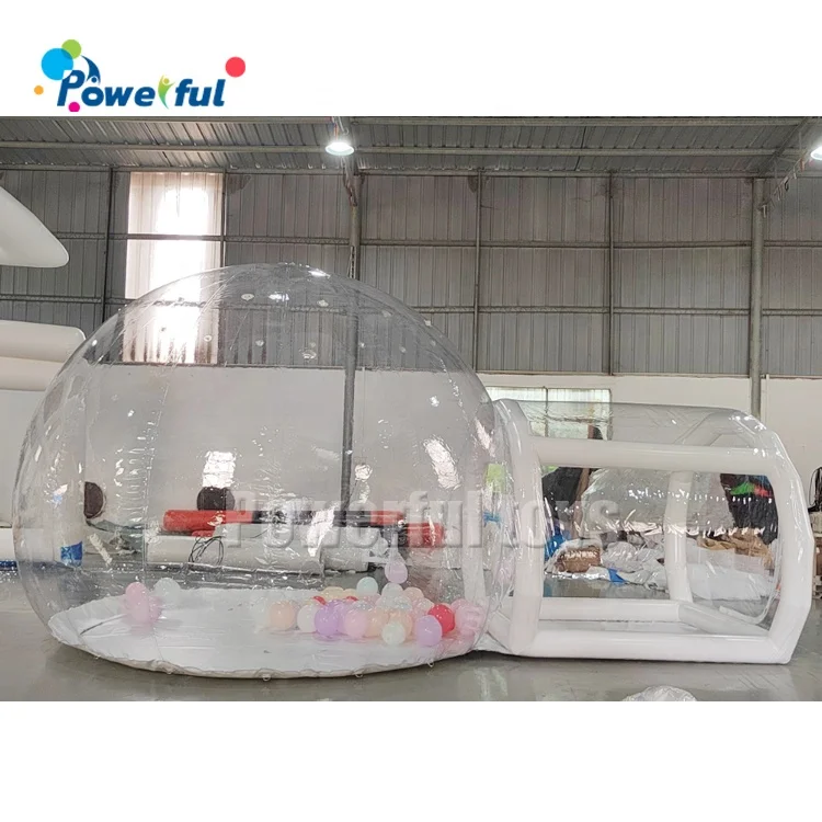 Inflatable Bubble Tent - Durable, Transparent Dome Tent