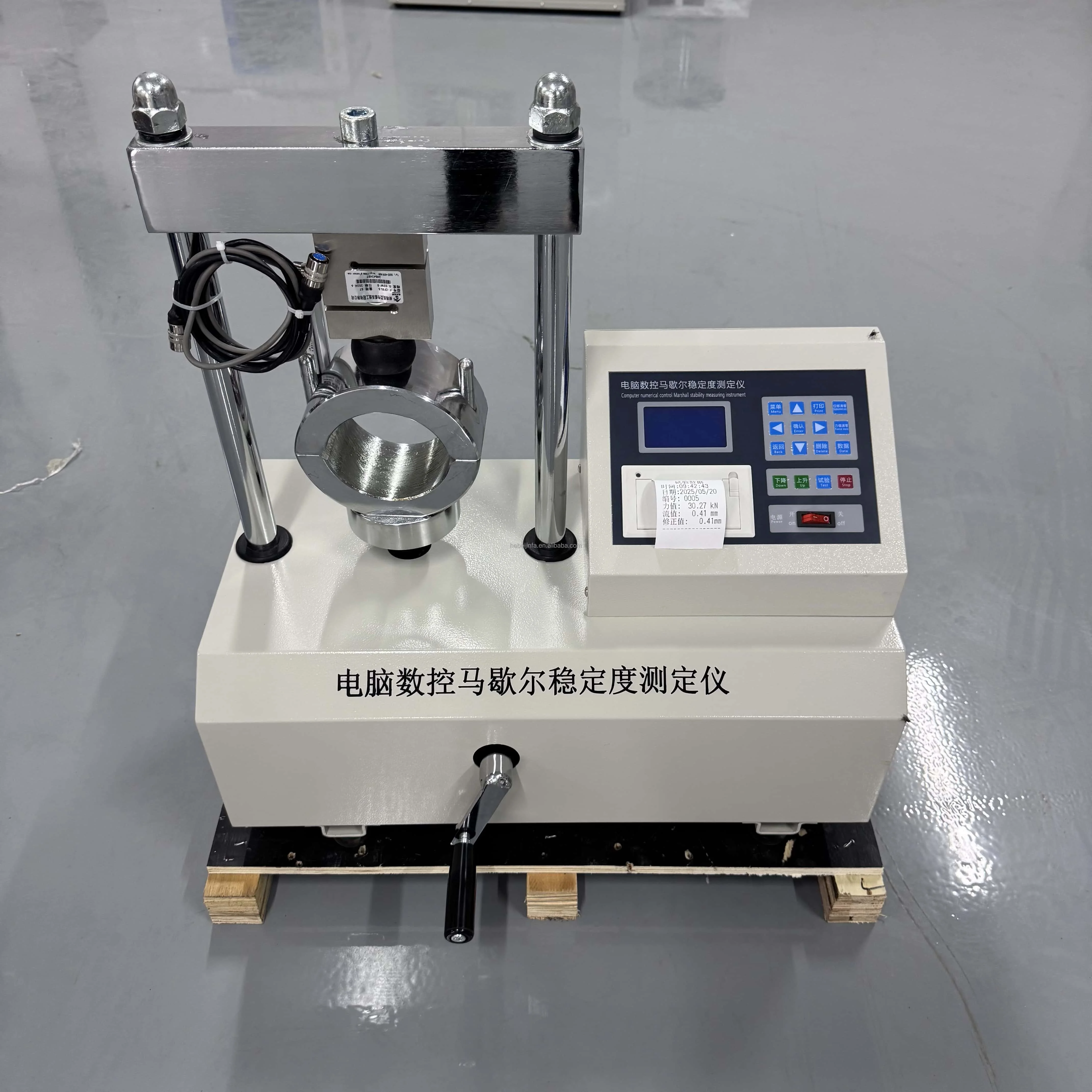 Digital Marshall Stability Testing Machine Bitumen Marshall Major ...