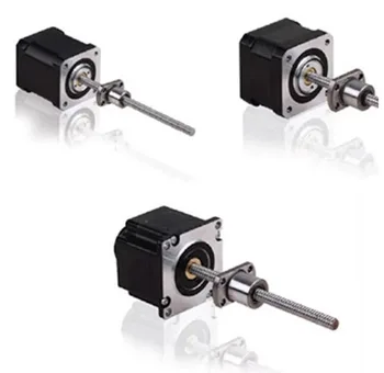 Nema Linear Drive Actuator Integrated Motorized Lifting Ball Screw ...