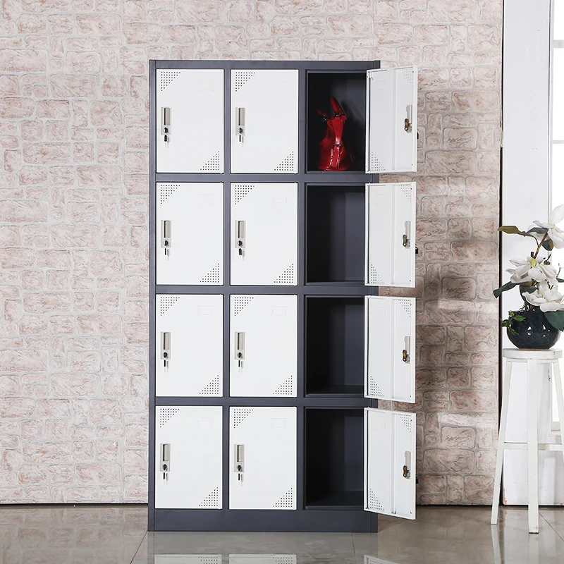 9 Door Uniform Lockers Work Place Lockers Metal Steel Locker Cabinet ...