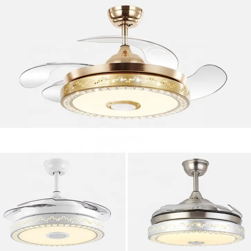 Oem Rgb Led Smart Invisible Dimmable Cct Music Speaker Lamp Quiet Motor ...