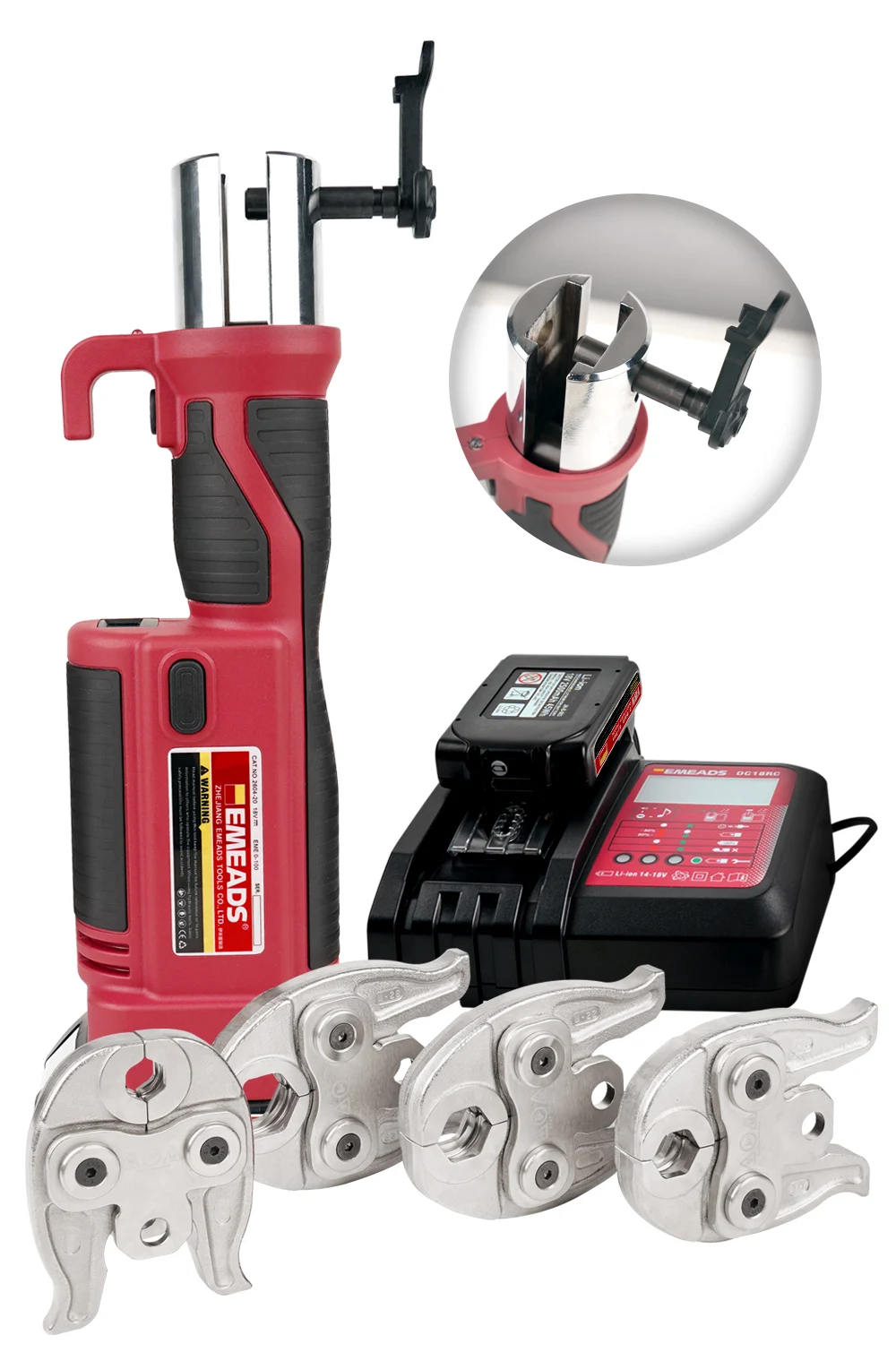 Emeads GES-1525 Crimping Tool - Efficient Copper Pipe Press