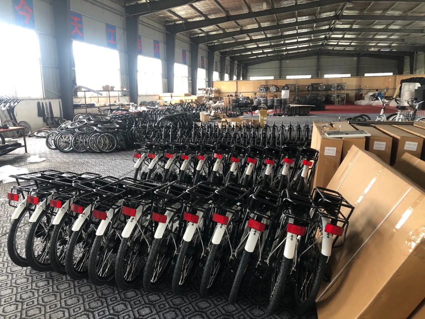 2 Wheels Cargo Bike Front Loading Long John Bike for Cargo Delivery ...