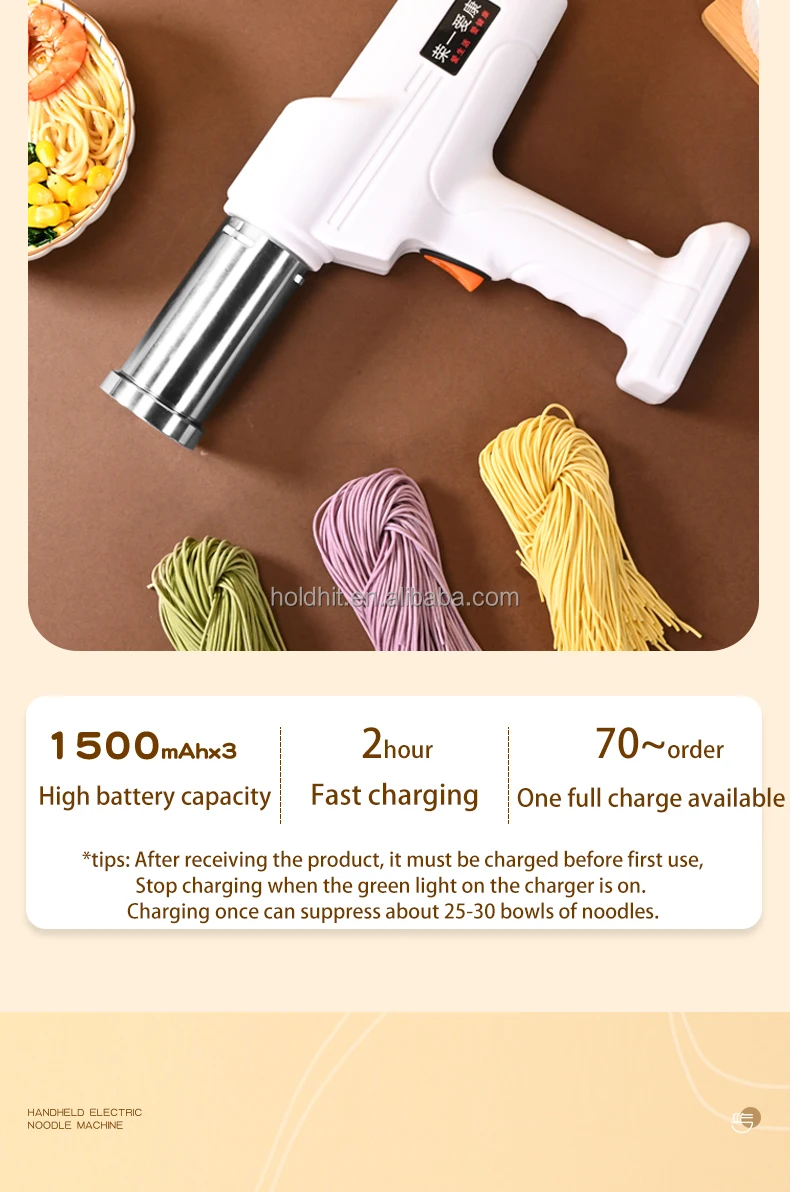 Fully Automatic Electric Home Pasta Machine Noodle Pasta Maker Making ...