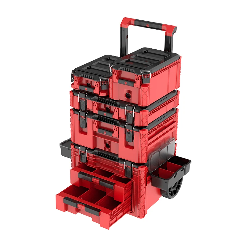 YW-035 Stackable Storage Toolbox - Durable & Versatile