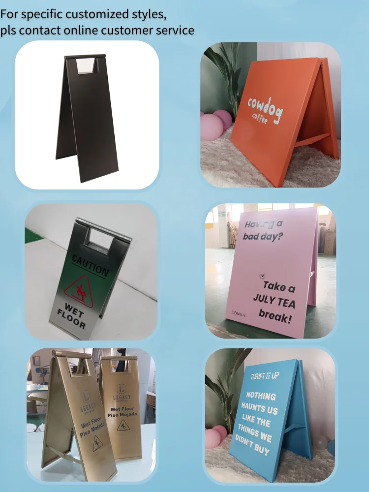 Custom Outdoor a-Frame Metal Stand by Kexian - Durable & Versatile